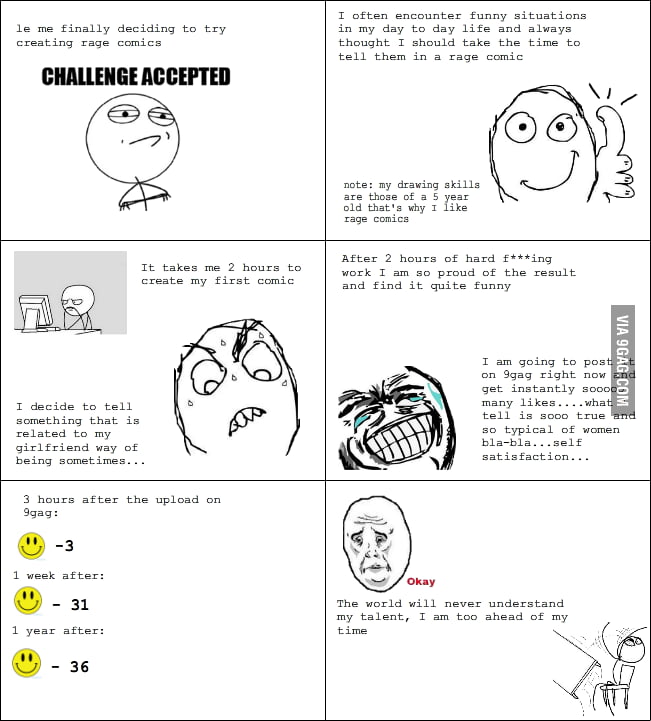 Rage comics rage - 9GAG