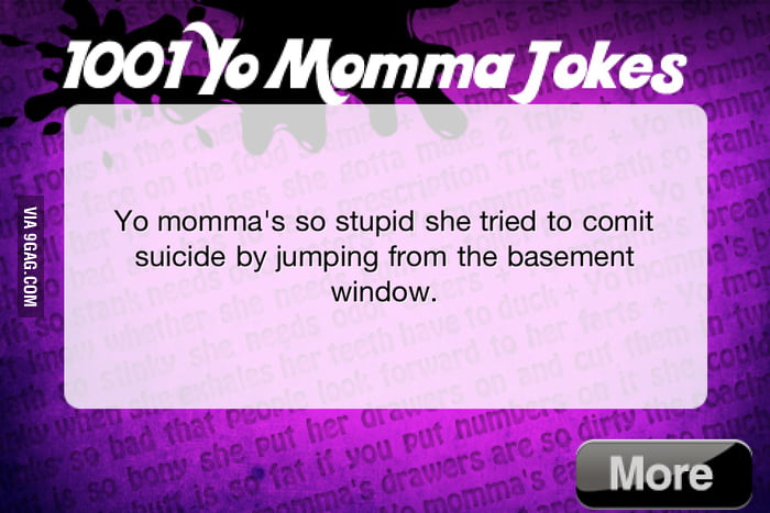Funny yo mamma joke - 9GAG