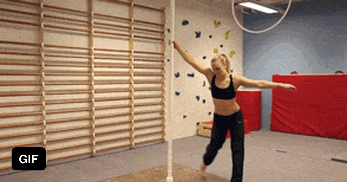 Serious pole dancing skills - 9GAG