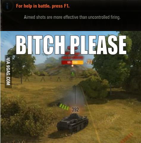 When driving pz1c in WoT - 9GAG