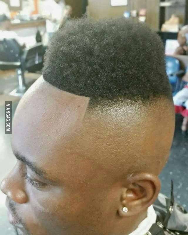 Barber:Watchu want? Guy:You know the cartoon Hey Arnold shiii? Barber ...