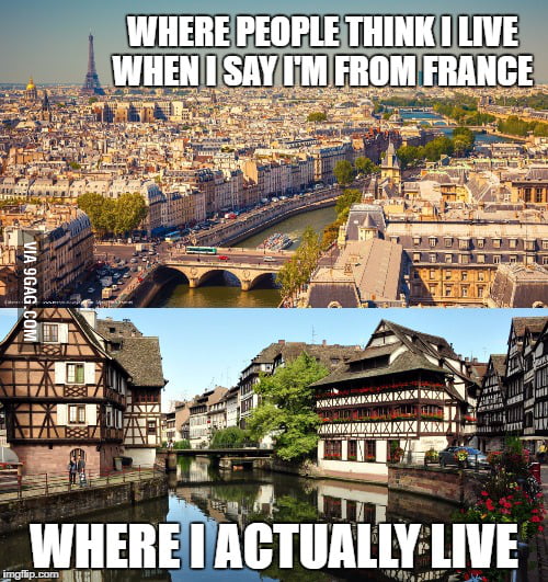 No, France is not only Paris - 9GAG