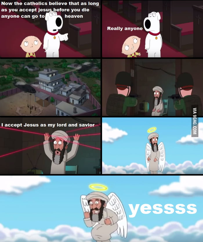 Anyone can go to heaven - 9GAG