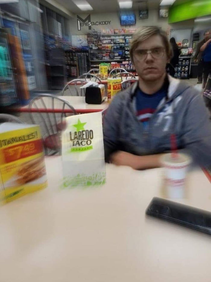 This friendly guy just offered me some food. Feeling a little woozy. - 9GAG