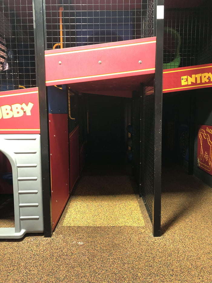 Poorly lit McDonald’s play place - 9GAG