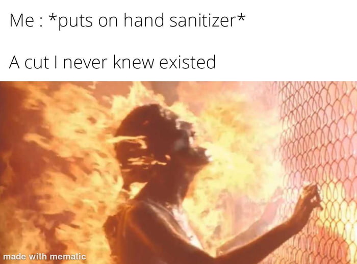 Why does it burn? - 9GAG