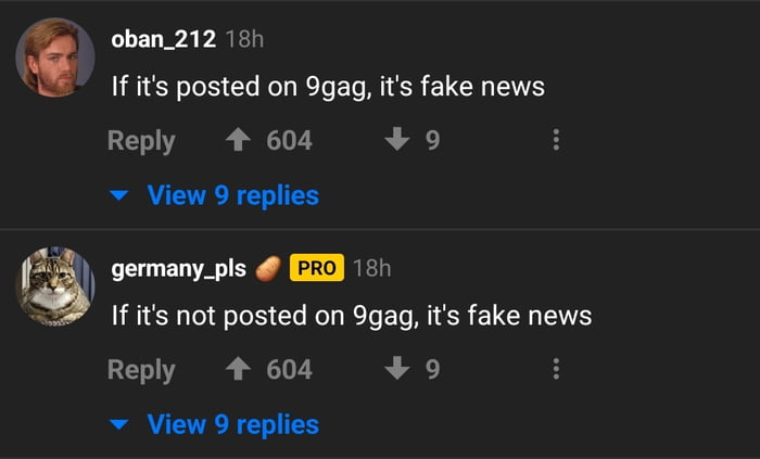 The duality of men - 9GAG