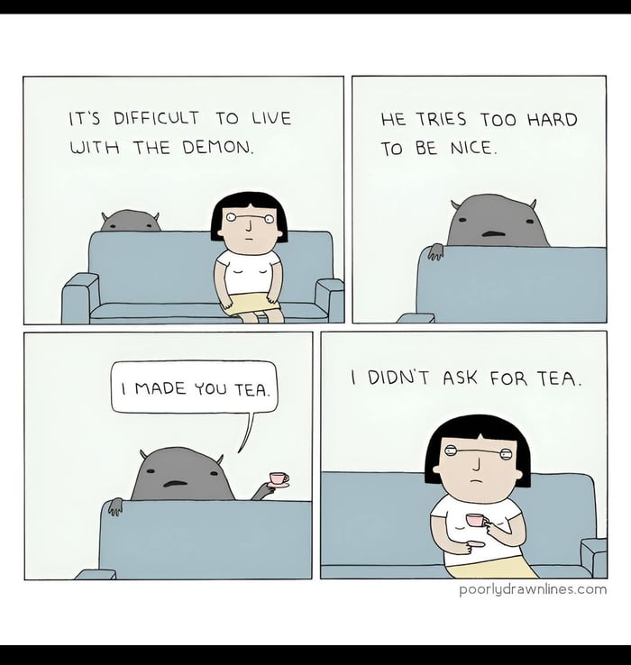 He, just a simple joke. - 9GAG