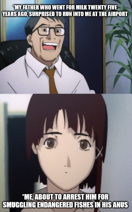 Serial shitposting Lain - Layer 04 - 9GAG