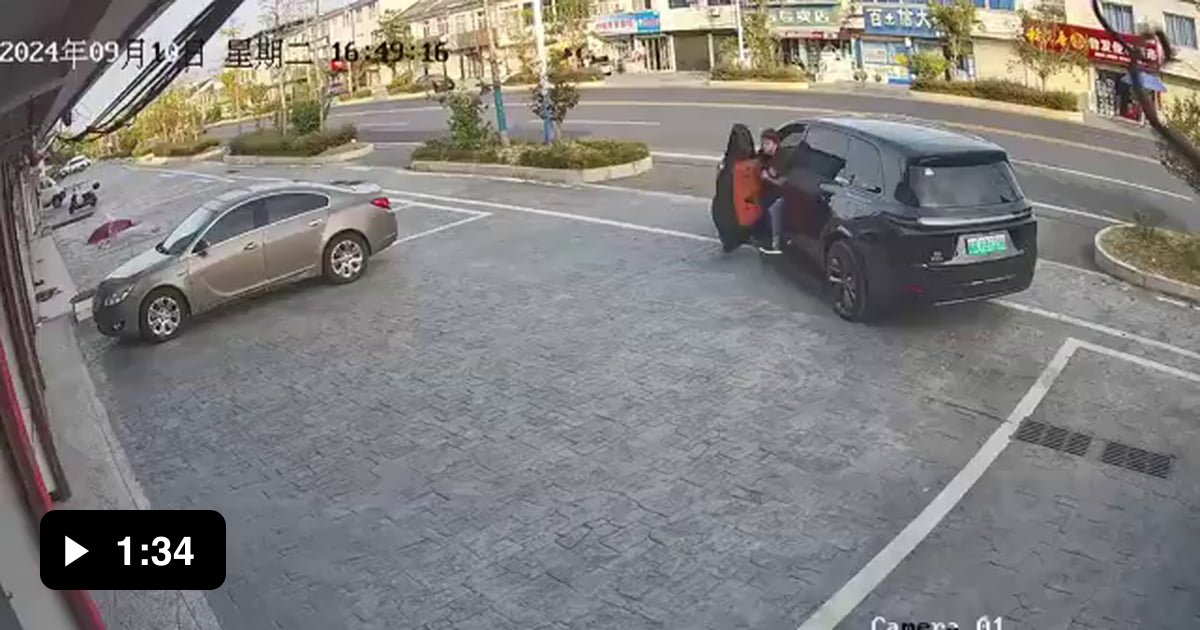 He leaves the “smart” car parking itself. The car decides it doesn’t ...