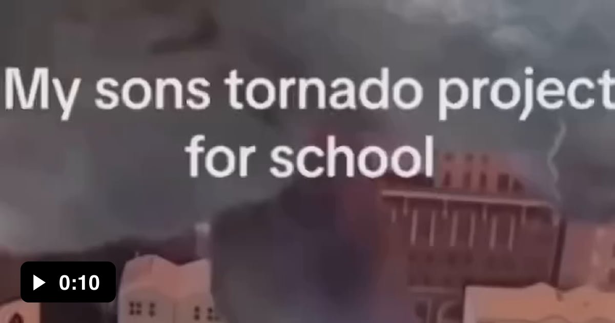 School project gone wrong 🌪️ - 9GAG
