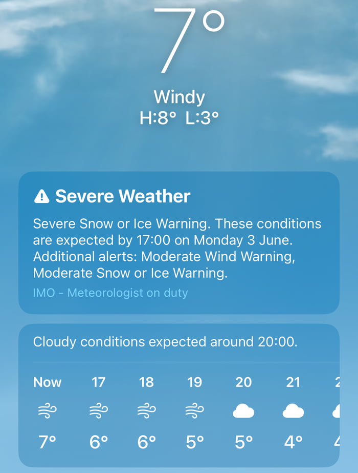 F***ing weather, it’s June already. - 9GAG