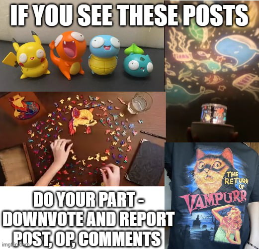 Same posts over and over, same comments asking for source and replies with links. I do my part ...