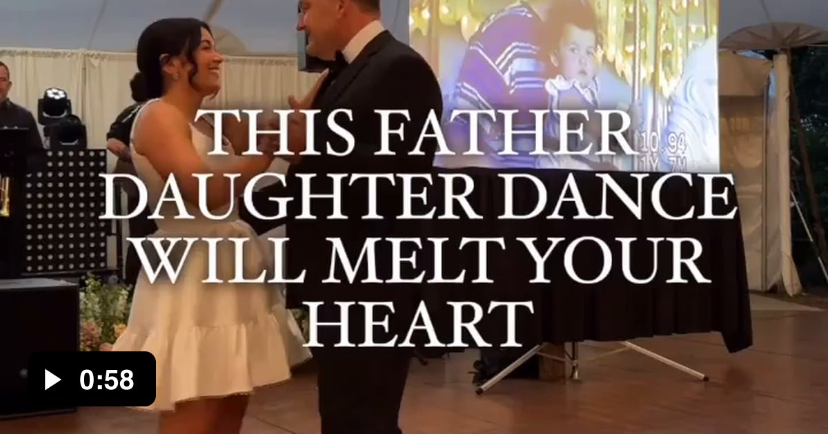 Father and Daughter recreates their first dance - 9GAG