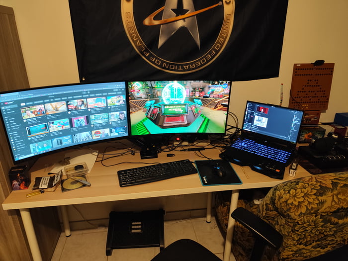 Rate my setup degenerate - 9GAG