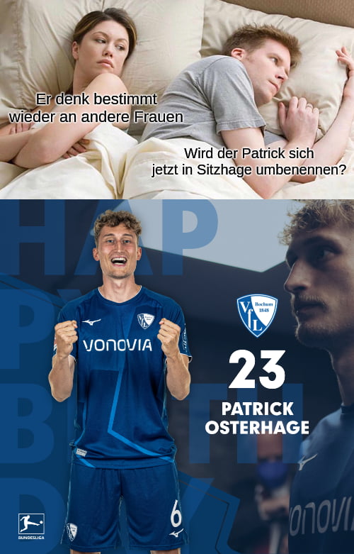 Ja, aktuell ist er nicht mehr beim VfL, sondern beim SCF - 9GAG