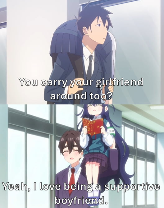 Supporting Their Small Girlfriends - 9GAG