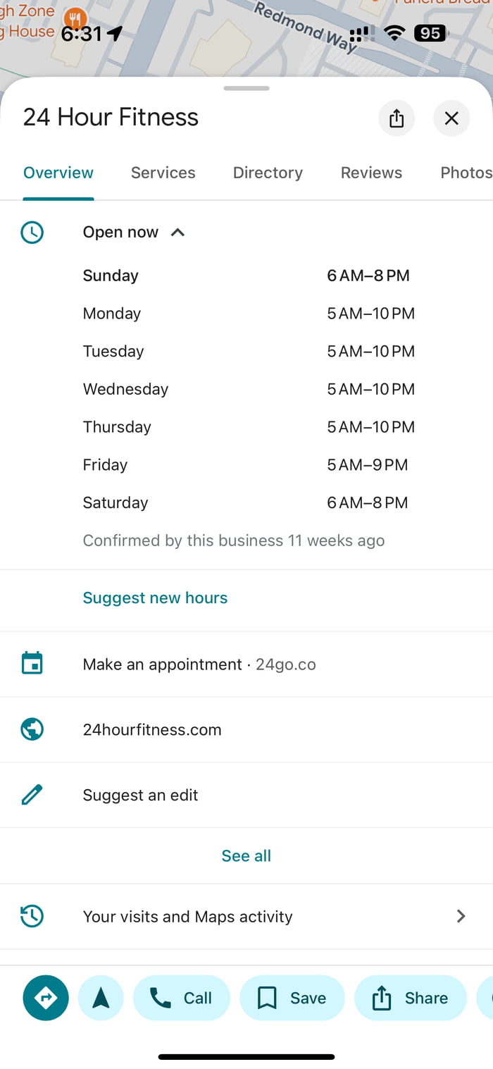 The ‘24hr fitness’ near me closes at 8pm - 9GAG