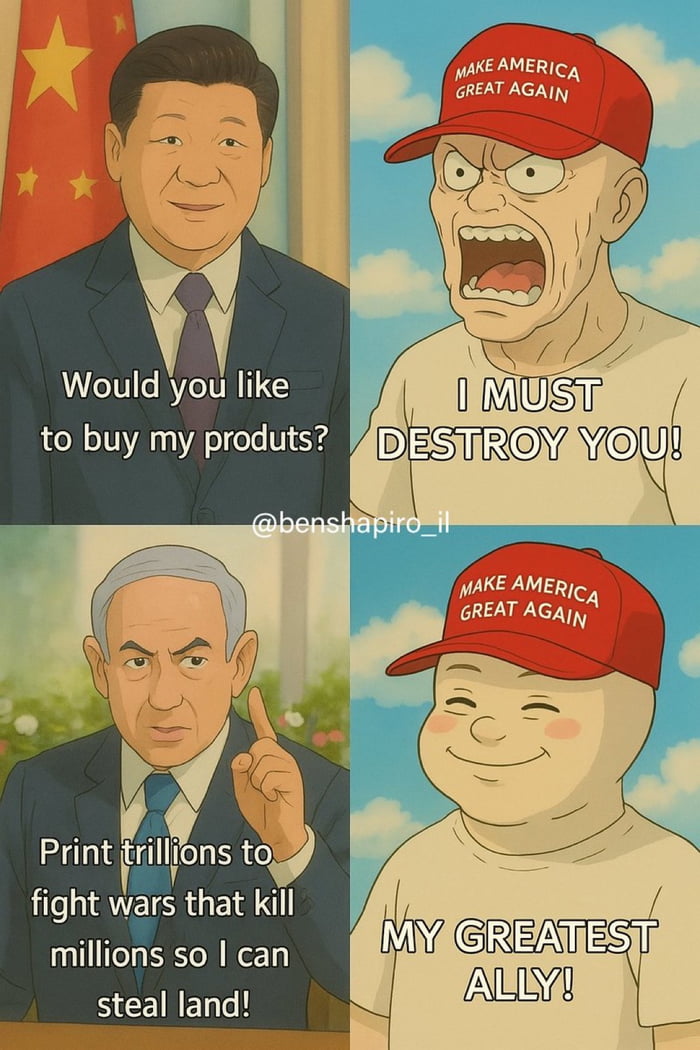 “But but tariffs are good in long term…» - 9GAG