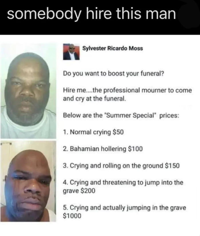 The Funeral Booster - 9GAG