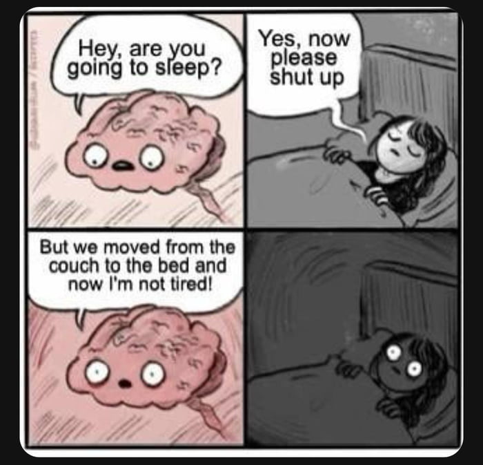 Couch sleepy not the same as bed sleepy - 9GAG