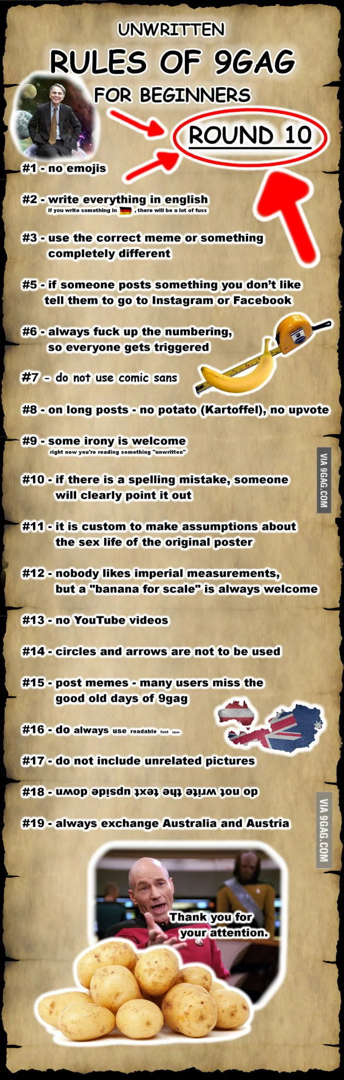 Da rules - 9GAG
