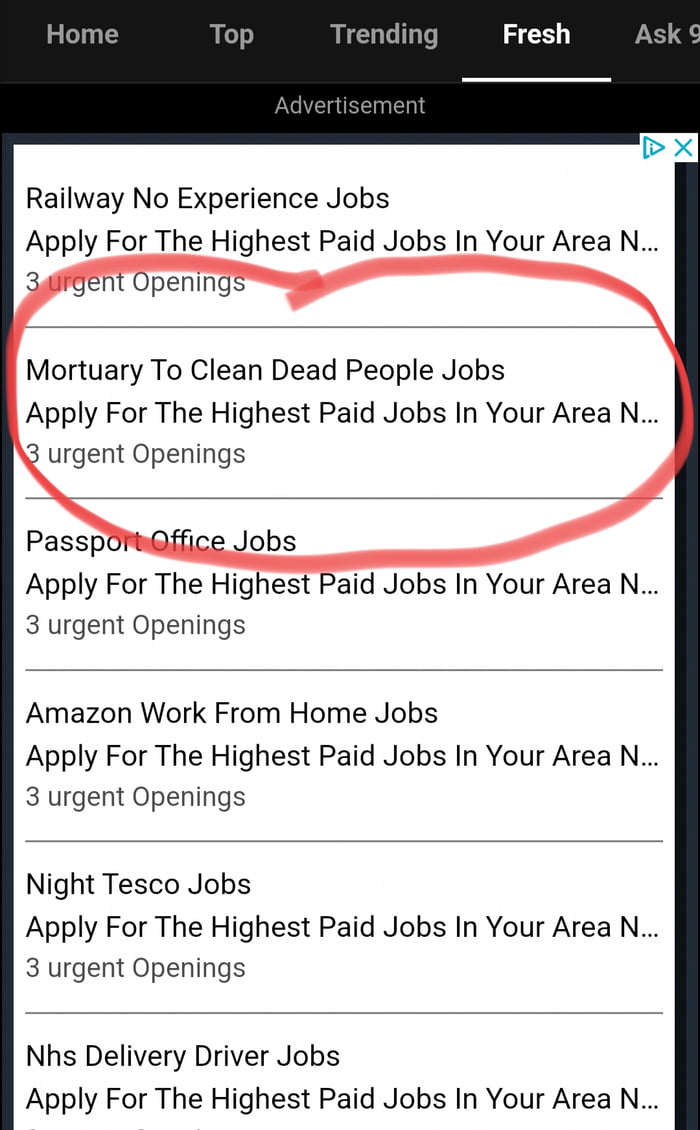 Ads in 9G are getting freaky - 9GAG