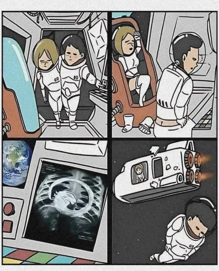 In space no one can hear you - 9GAG