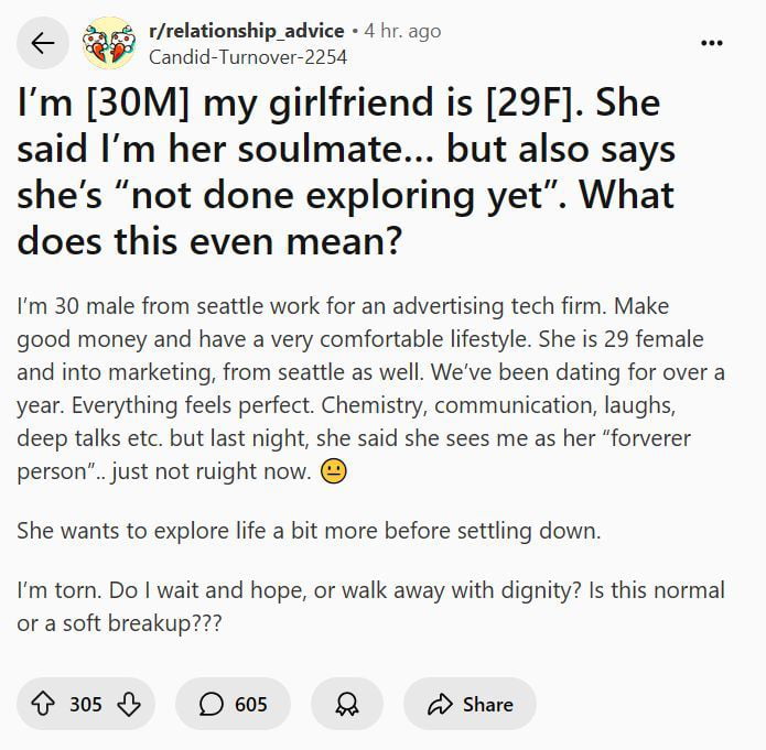 Translation…. “Good enough, but I can probably do better.” Walk away. - 9GAG