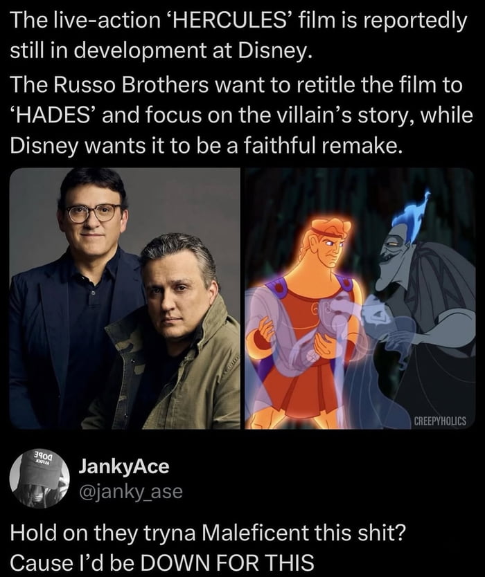 A Hades focused live action film? Yes please. - 9GAG