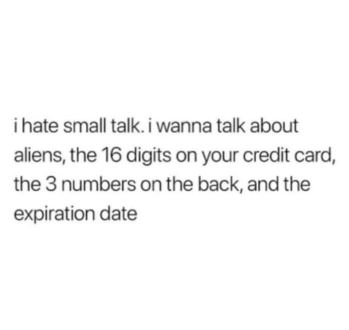 Small talk - 9GAG