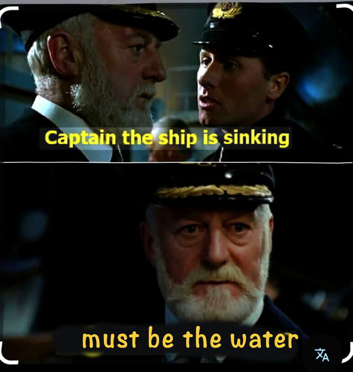 We are sinking - 9GAG
