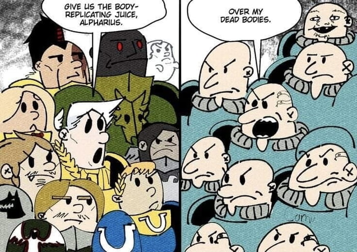 Low-effort Alpharius post, #4 - 9GAG