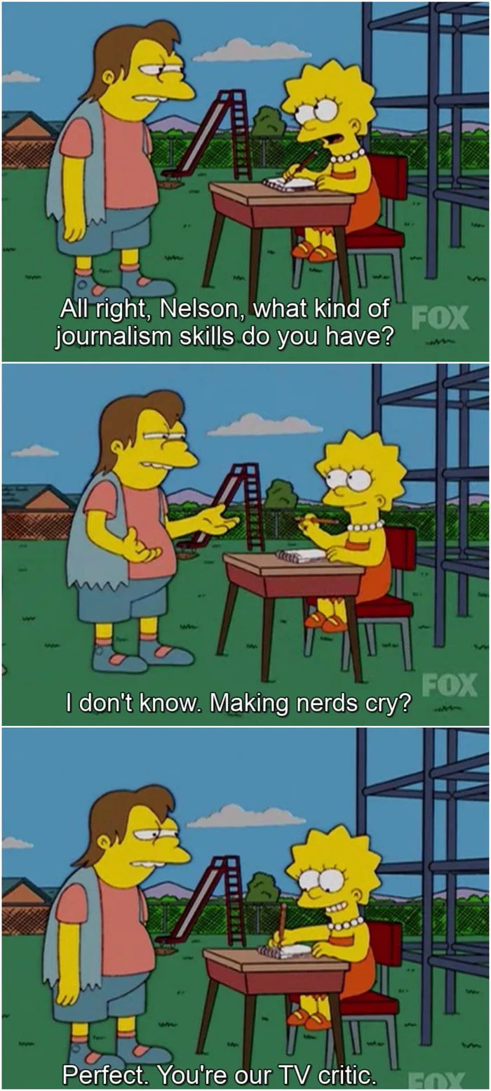 Making nerds cry. - 9GAG