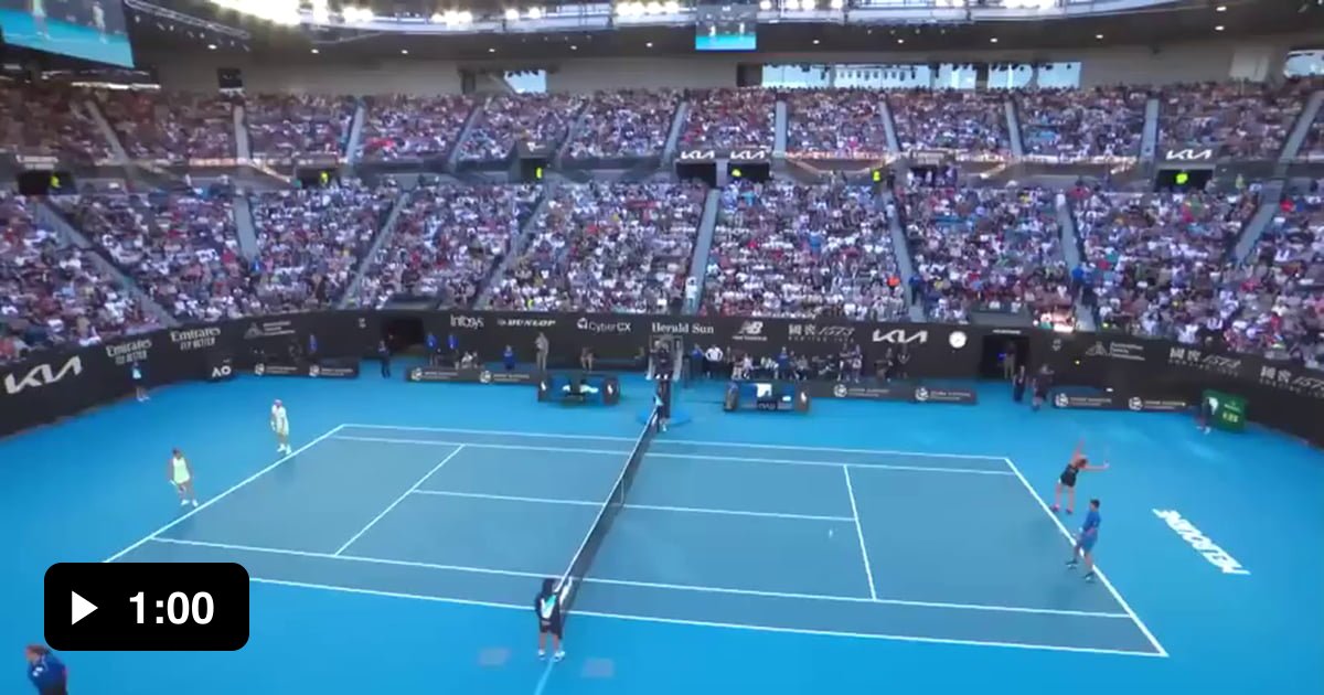 When you put a headset microphone on tennis players - 9GAG