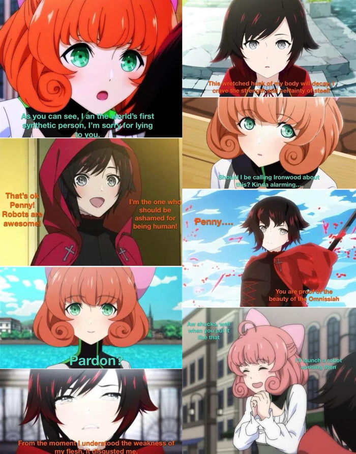 RWBY Ruby understands the limitations of the flesh. - 9GAG