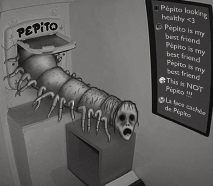 Pepito, the depressed millipede hungry for flesh. - 9GAG
