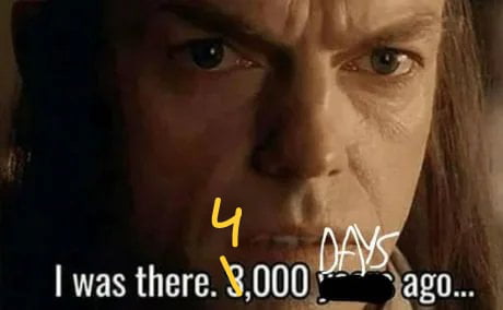 What was the 4000 days rank again ? General ? - 9GAG