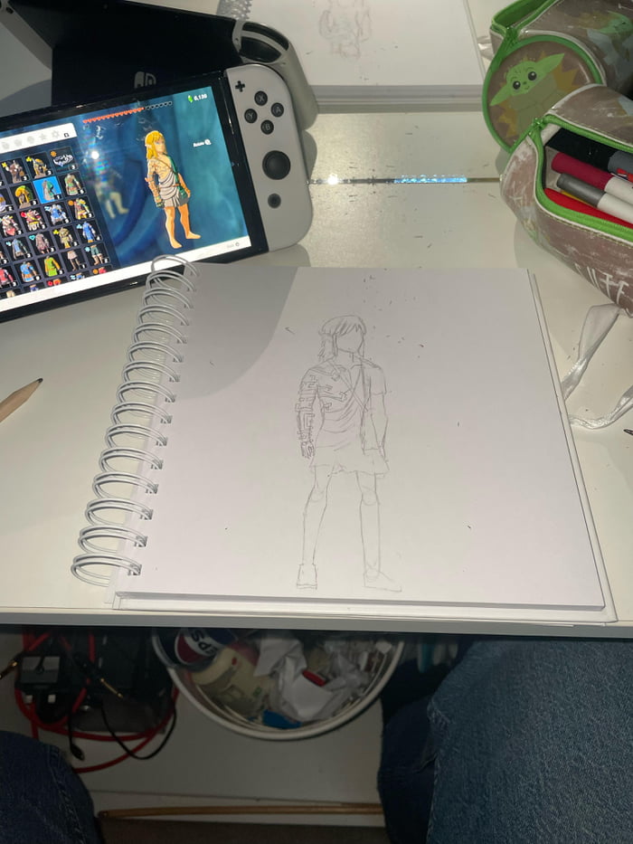 Drawing Link, almost done! - 9GAG