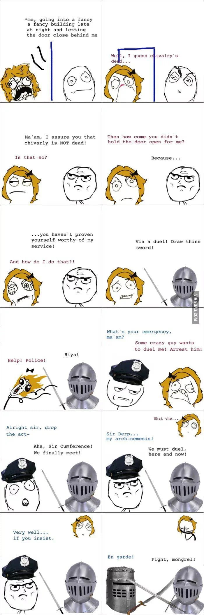 Let's bring back memes and rage comics! - 9GAG