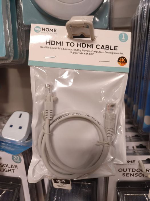RJ45 cable identifying as HDMI - 9GAG