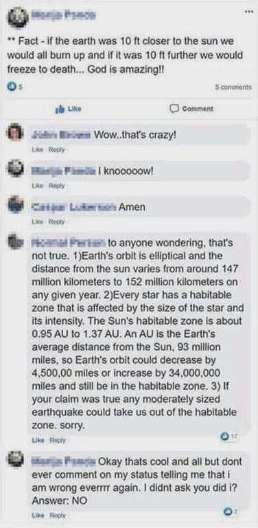 A fact is in fact a fact a fact is in fact a fact... - 9GAG