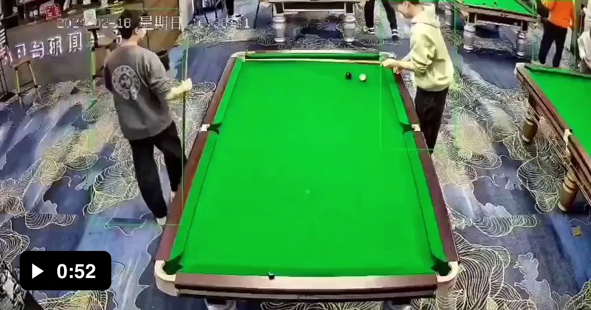 Friends playing pool - 9GAG