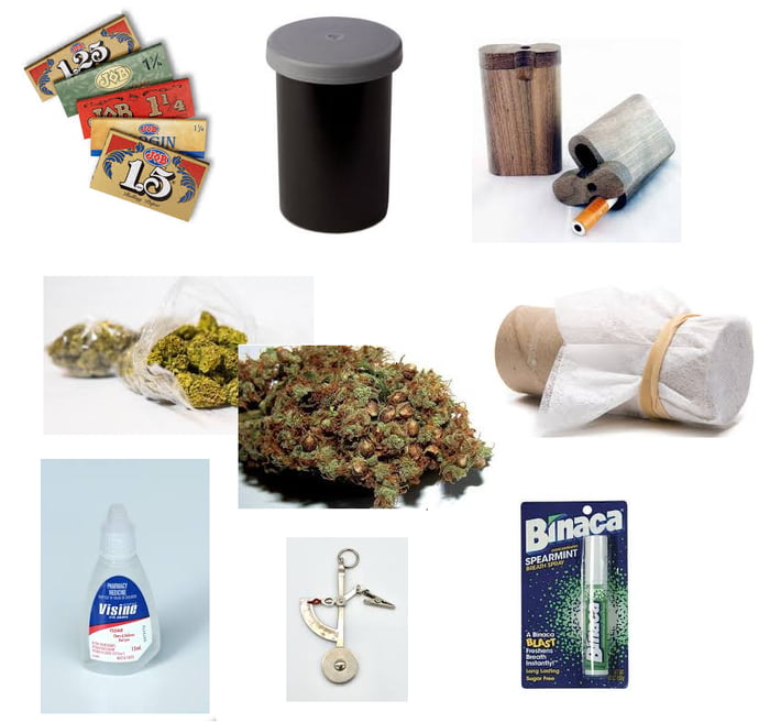 Lower middle class 90s teen weed kit starterpack - 9GAG