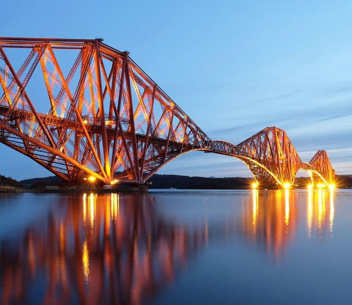 The Forth Rail Bridge in Scotland. - 9GAG