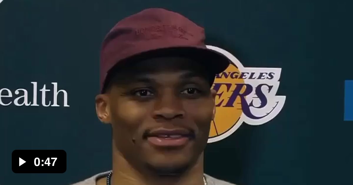 Russell Westbrook being an all-star Dad - 9GAG