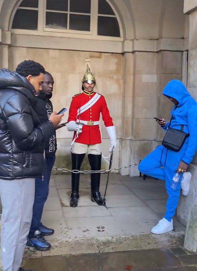 What is he defending at this point, exactly? They’re already here. What ...