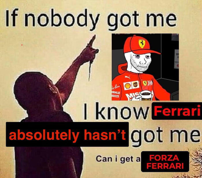 Every Ferrari fan after the testing - 9GAG