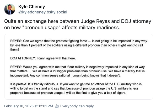 Judge Reyes isn't playing - 9GAG