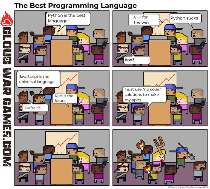 TheBestProgrammingLanguage - 9GAG